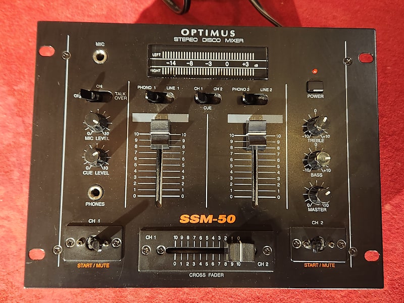 Optimus SSM-50 Stereo Disco Mixer | Reverb