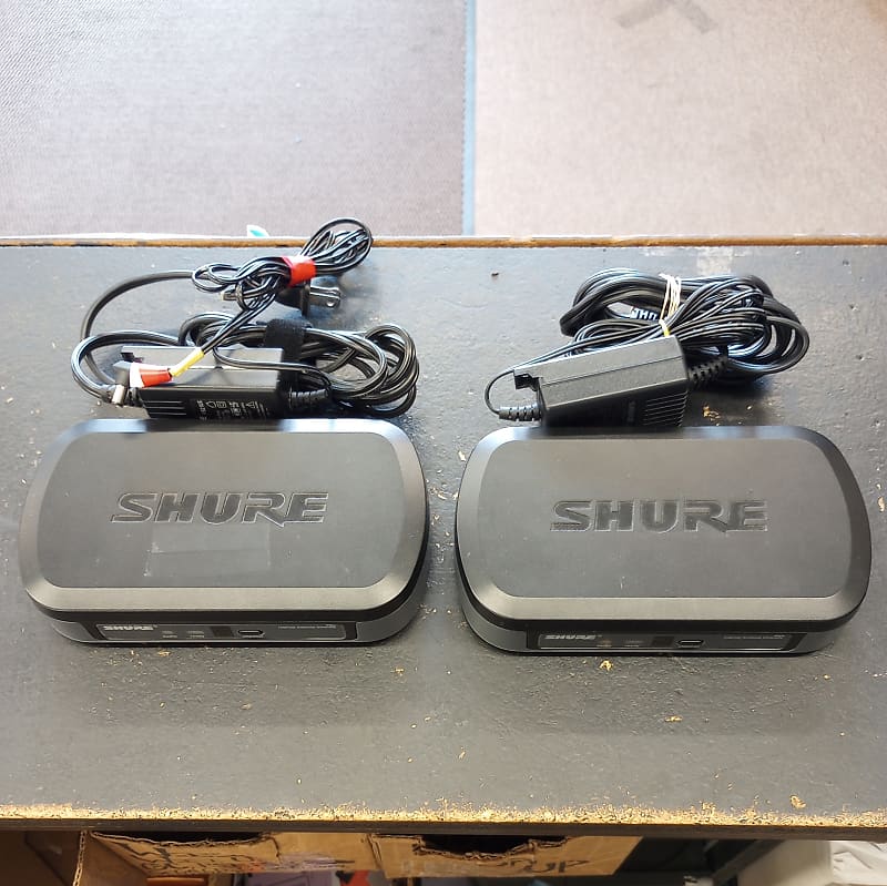 2 Shure PG4 Wireless Receivers | Reverb
