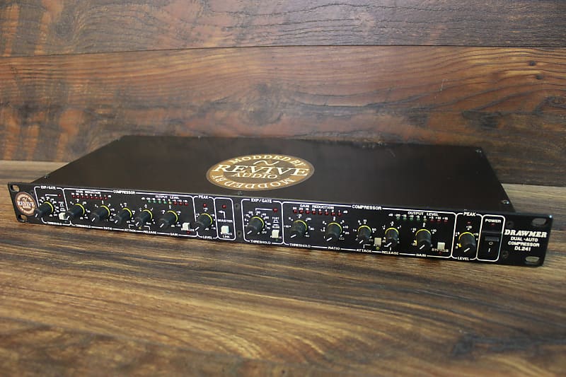 Revive Audio Modded: Drawmer Dl241, Dual Compressor, Limiter, | Reverb