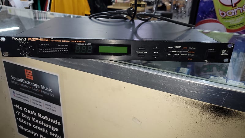 Roland RSP-550 Stereo Signal Processor USED works as it | Reverb