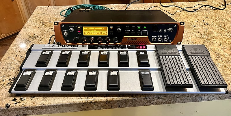 Avid Eleven Rack and EurekaPROM FCB1010 | Reverb