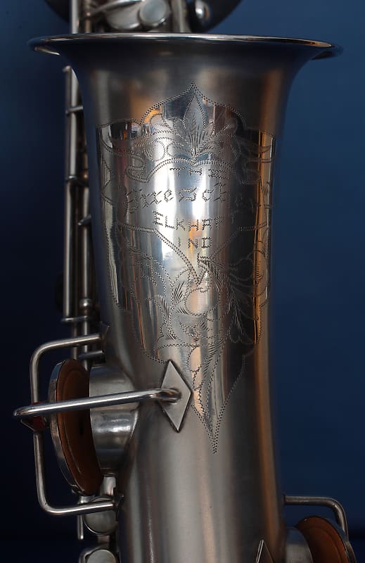 Buescher True Tone Series II C Melody Sax 1921 - Silver / 100 | Reverb