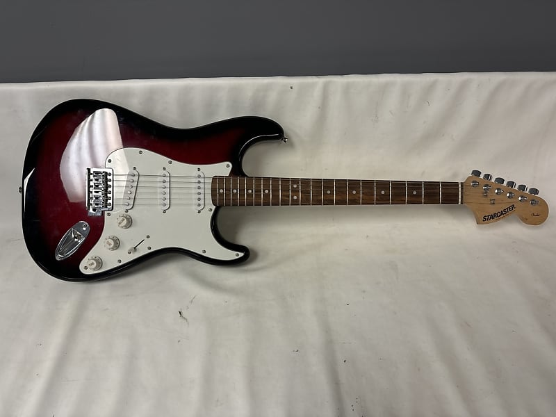 Fender Starcaster Strat Electric Guitar | Reverb
