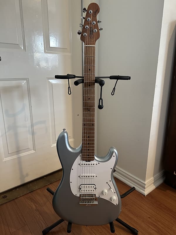 Sterling Cutlass CT50HSS Firemist Silver | Reverb