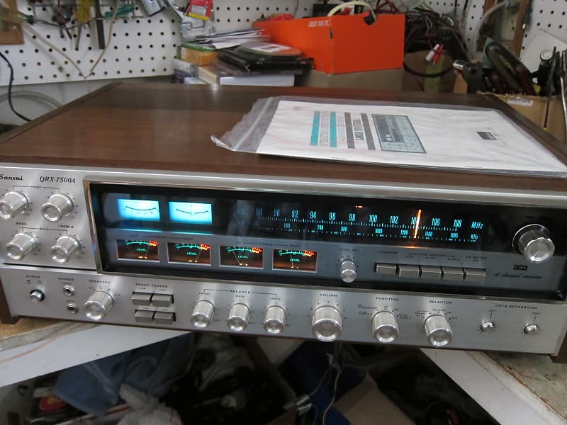 Vintage Sansui QRX-7500A 2/4 Channel Am/Fm Analogue | Reverb