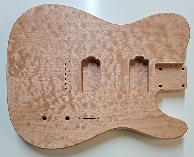 Shepard Custom Guitars Custom Telecaster Body Semi-hollow | Reverb