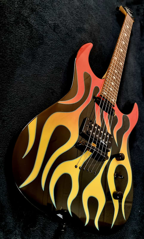 2003 B.C. Rich Body Art Series "Torchy" Superstrat | Reverb UK