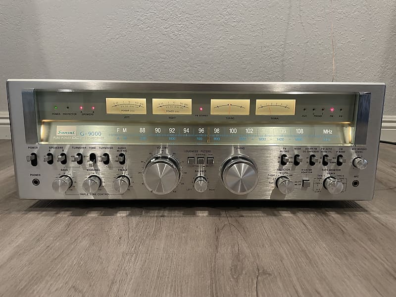 Sansui G-9000 Stereo Receiver Pure Power | Reverb