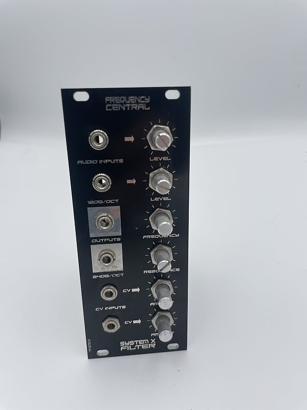 Frequency Central System X Filter Black | Reverb
