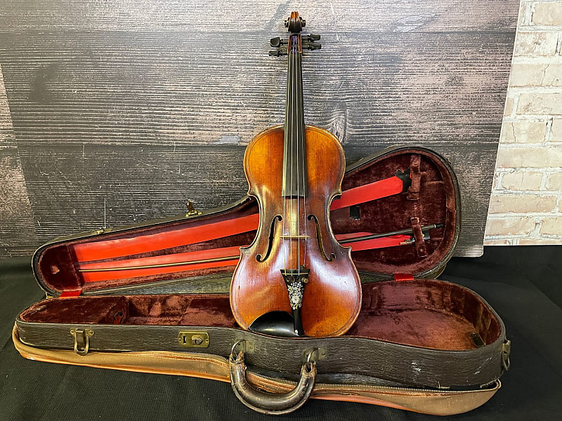 Maggini Copy 4/4 Vintage Violin with Lifton Case(Richmond, | Reverb
