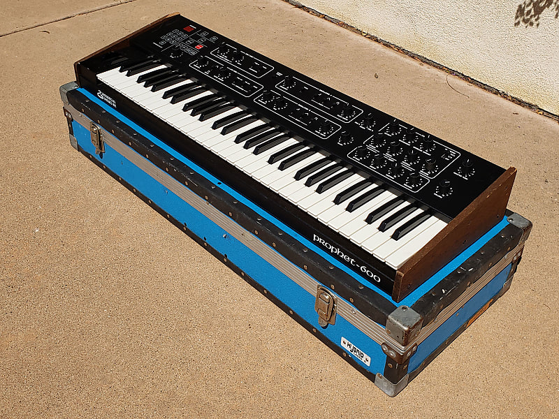 Sequential Circuits Prophet 600 Synthesizer w/GliGli Upgrade | Reverb