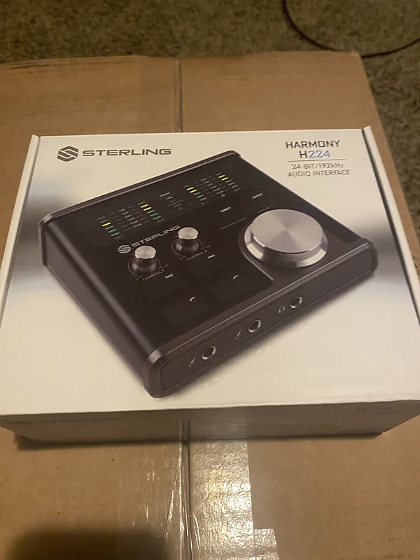 Sterling Audio H224 Harmony USB Audio Interface 2020 Black | Reverb
