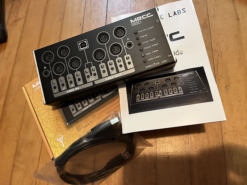Conductive Labs MRCC 880 4x4 MIDI Router & Interface | Reverb