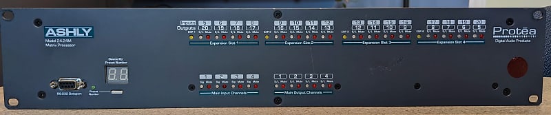 Ashly 24.24M Matrix Processor | Reverb