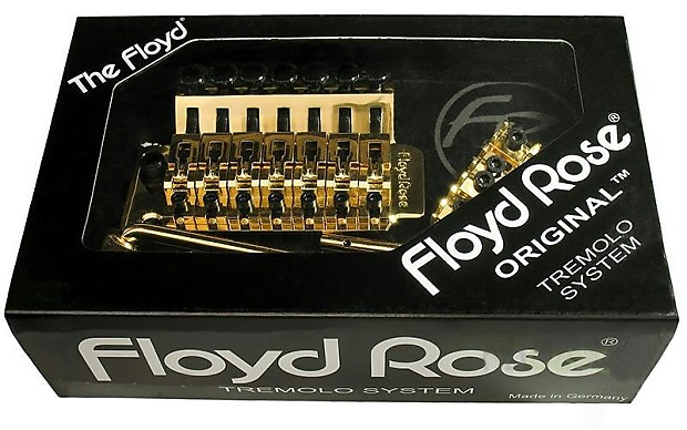 ORIGINAL Floyd Rose 7-STRING Double Locking Tremolo Kit, GOLD | Reverb