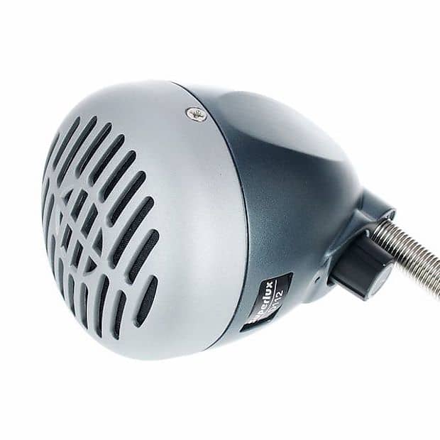 SUPERLUX D112/C Harmonica Microphone - On Mic Volume Control | Reverb