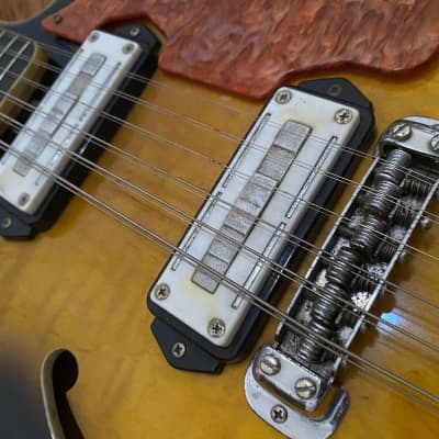 Teisco Vintage EP-12T 12-string Vibra Twin Electric Guitar | Reverb UK