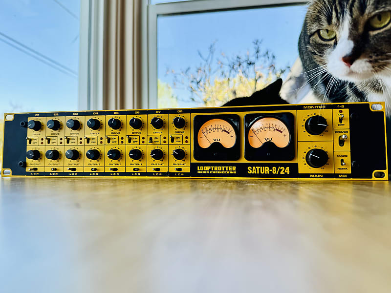 Looptrotter Satur-8/24 Summing Mixer with two 8 channel cable | Reverb