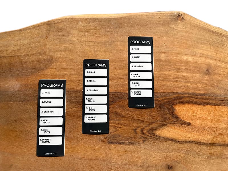 Version 1.3 Firmware Sticker for Lexicon Model 200 (Read | Reverb