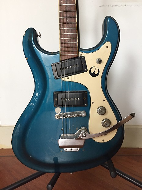 Rare Vintage Japanese Excetro Mosrite Ventures Copy | Reverb Australia