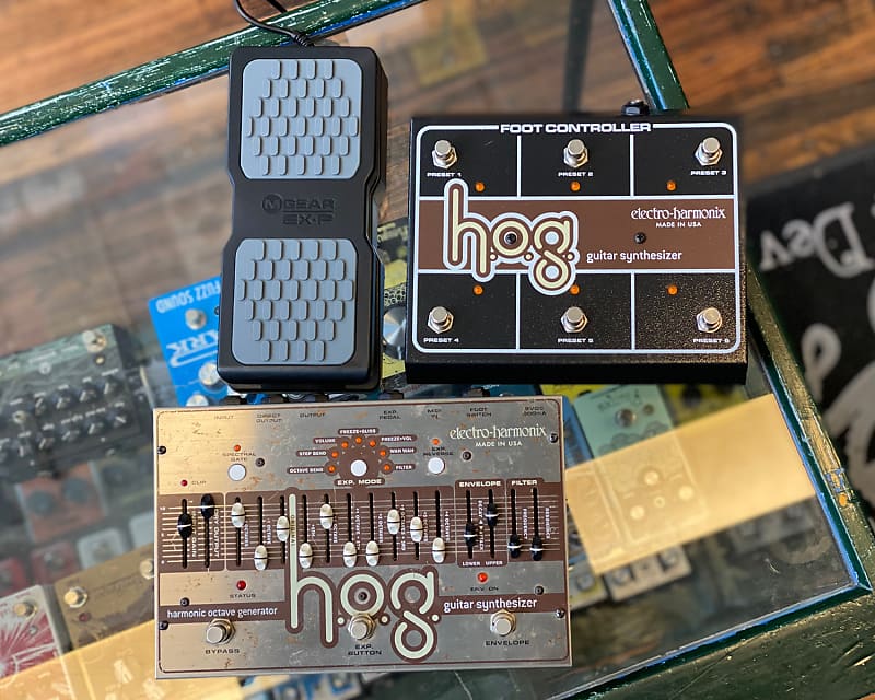 Electro Harmonix HOG + Foot Controller & EXP w/ original | Reverb