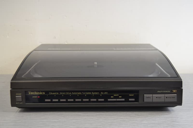 Technics SL-J33 Linear Tracking Programmable Turntable | Reverb