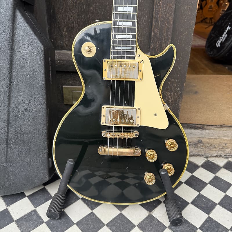 Gibson Les Paul Custom 1970 - 1985 - Ebony | Reverb