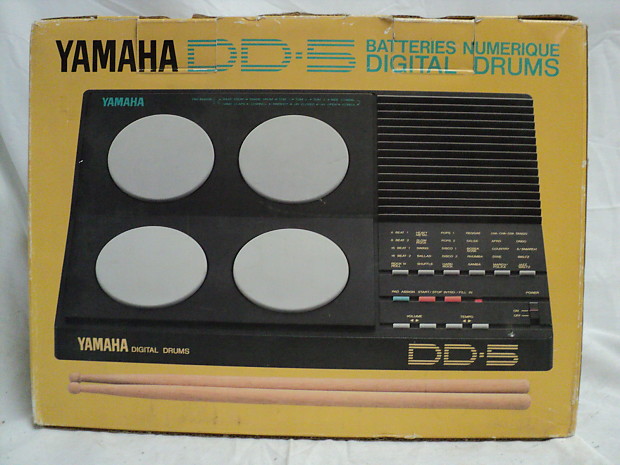 Yamaha DD5 Digital Drum Pad Trigger Machine | Reverb Australia