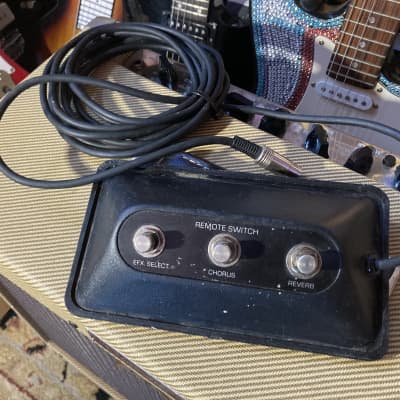 Peavey Stereo Chorus 212 3 Button Footswitch 1980s - Black | Reverb