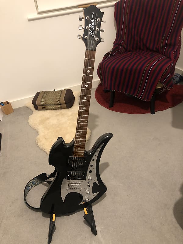 B.C. Rich Mockingbird “Evil Edge” Special Edition Black | Reverb UK