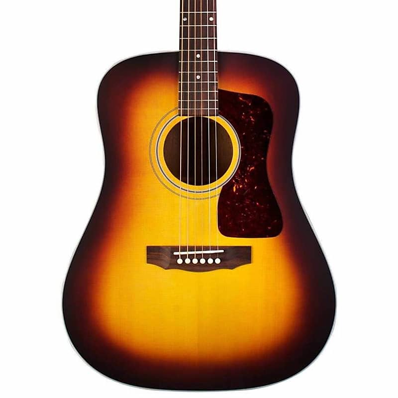 Guild USA D-40E Dreadnought Acoustic-Electric Guitar (Antique | Reverb