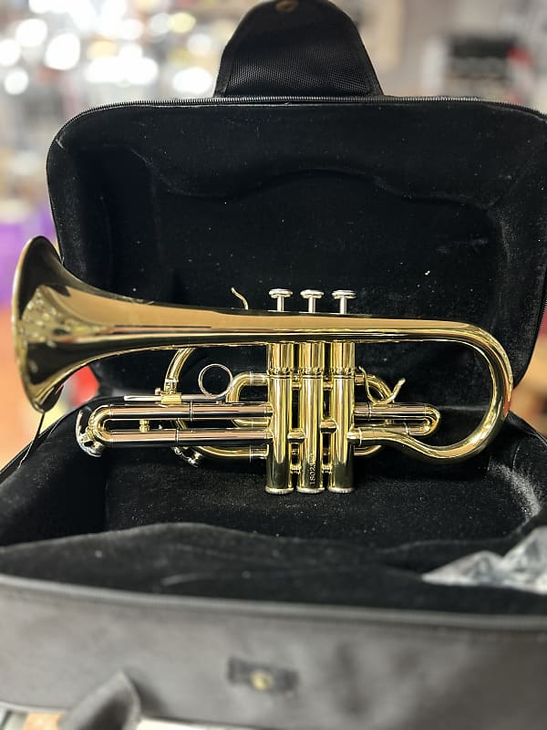 Besson Cornet w/ Sheperd's Crook | Reverb