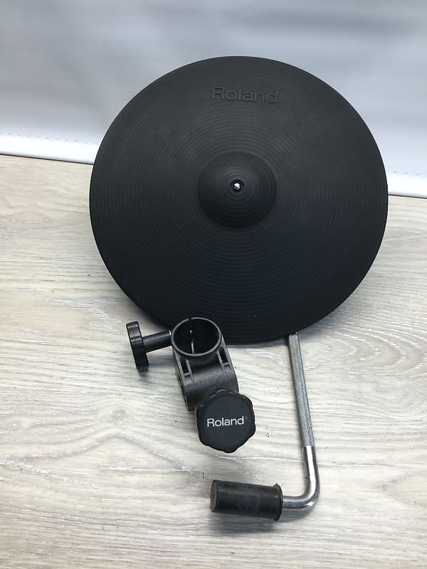 Classic Roland CY-12H Hi Hat w/ Roland Rack Mount & L-Bar | Reverb