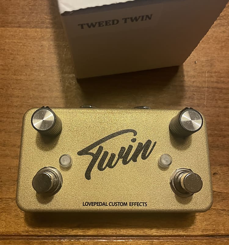 Lovepedal Tweed Twin 2010’s - Gold | Reverb
