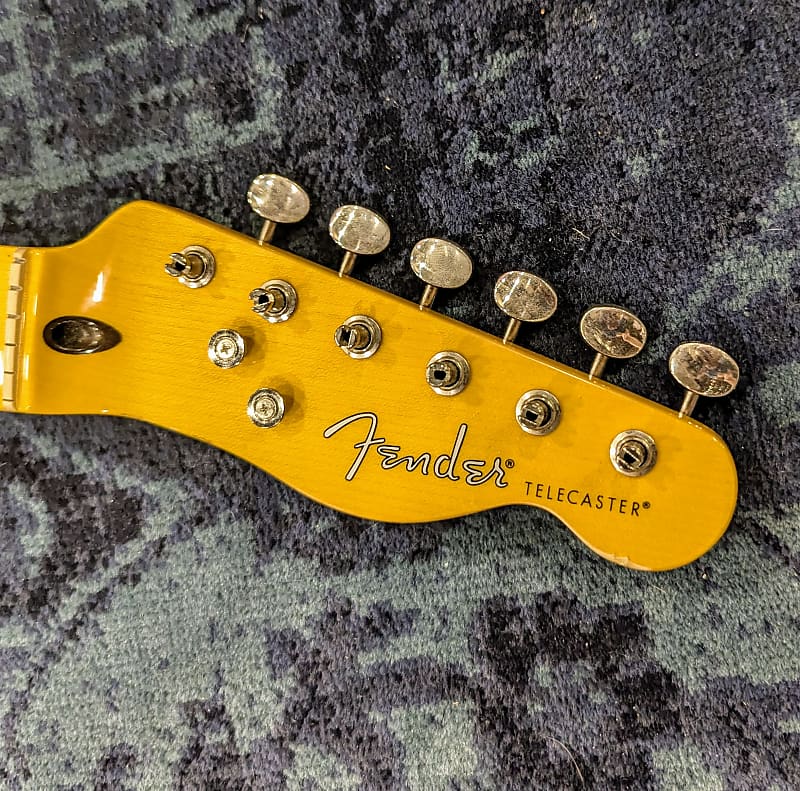 Fender Telecaster Loaded Neck 9.5" Radius 22 Fret w/ Vintage | Reverb