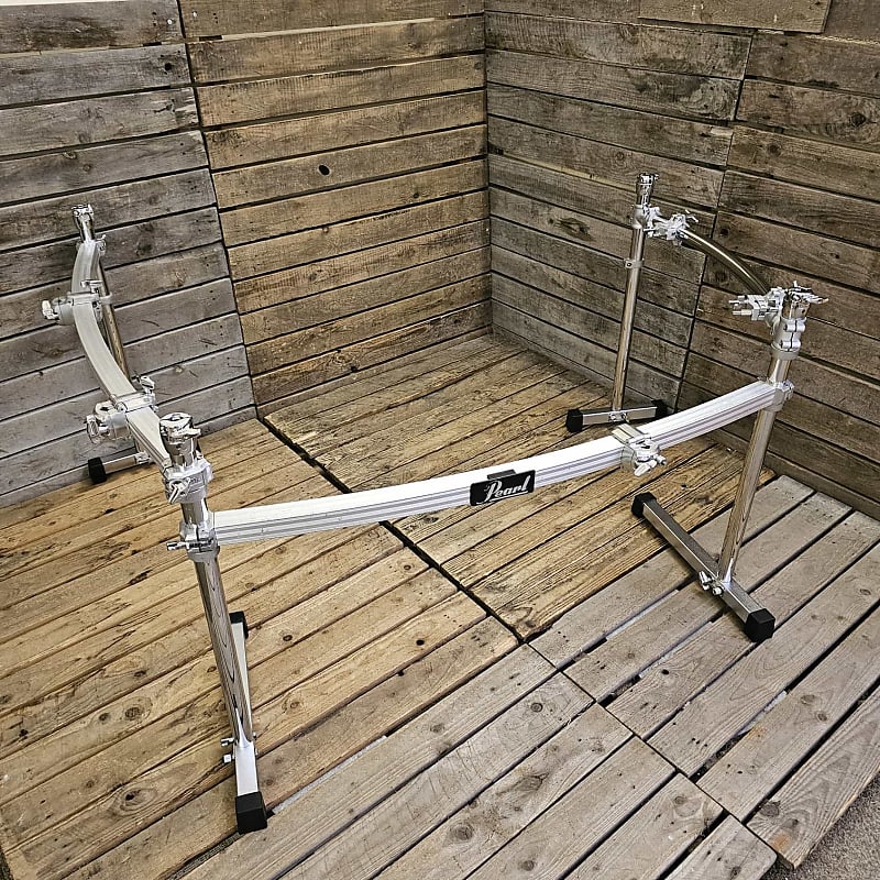 Drum Rack Pearl Icon Inc Extra Curved Bar USED! | Reverb UK