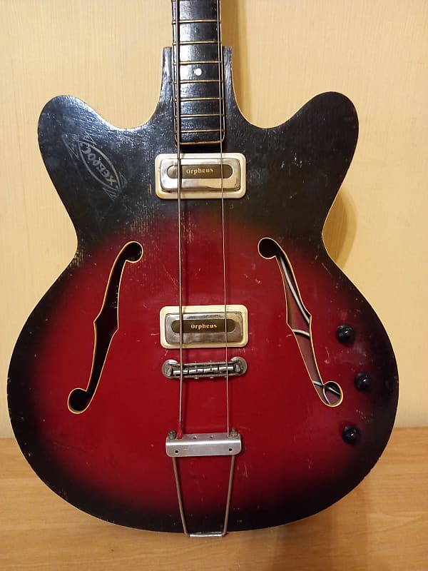 Orfeus Orpheus Hebros Bass Guitar Vintage 1970 | Reverb