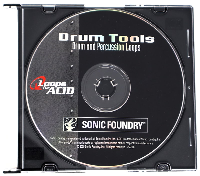 Sonic Foundry Drum Tools Loops For Acid Sample Library/Sound | Reverb