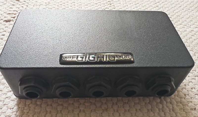 GigRig Cinco Cinco Patch Bay - Black | Reverb