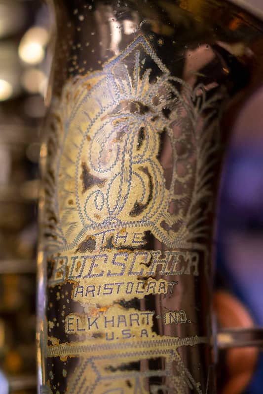 Buescher BIG B Alto 1949 - Brass/Lacquer | Reverb