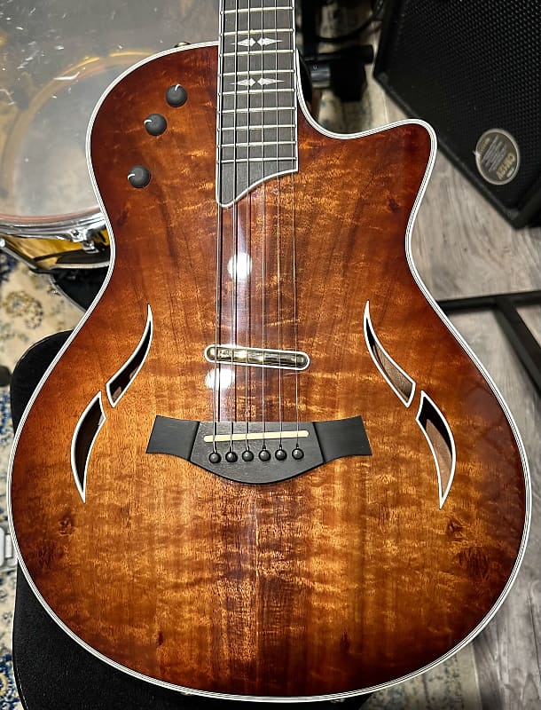 Taylor T5z Custom Koa Shaded Edgeburst 2015 w/ Free Shipping | Reverb