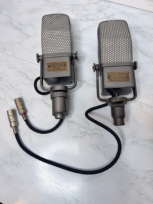 RCA 44-A Ribbon Microphone (Pair) | Reverb Australia