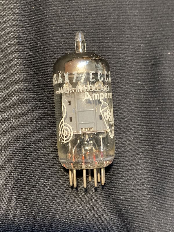 Amperex ECC83 12AX7 Bugle Boy Preamp Tube 1962 | Reverb