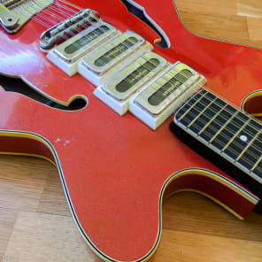 12 strings Orfeus Orpheus jolana musima Vintage Rare Archtop | Reverb