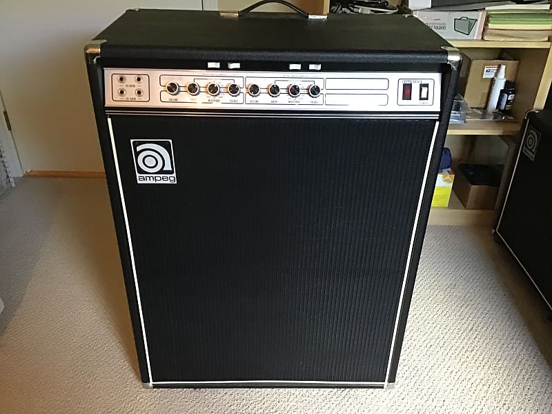 Ampeg B2-4x10 Late 90s - Black tolex | Reverb