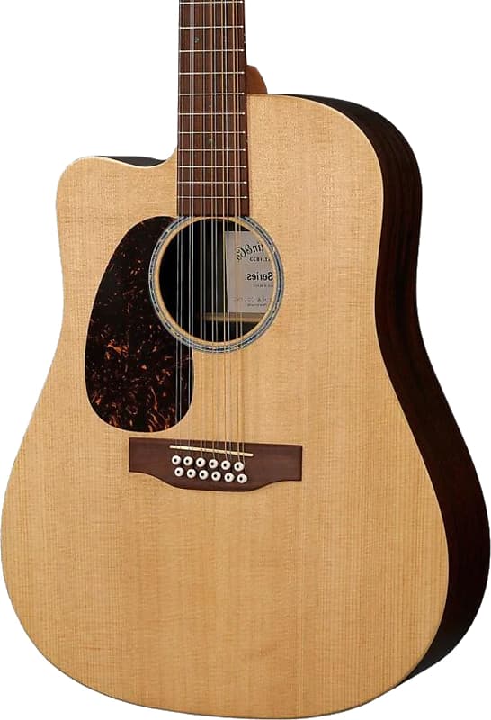 Martin DC-X2E Brazilian X-Series Left-Handed 12-String | Reverb