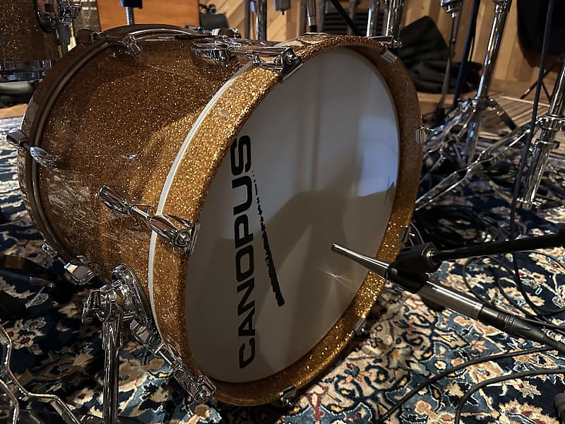 Canopus 3 Piece Jazz Kit Custom Designed 2018 - Golden | Reverb