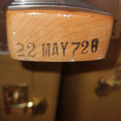 Fender Stratocaster 1972 neck original single string tree | Reverb