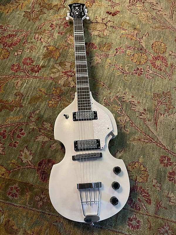 Hofner Ignition PRO Violin Guitar White | Reverb