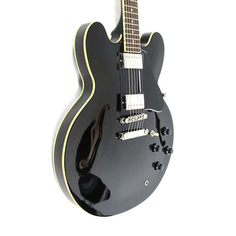 Epiphone Inspired By Gibson ES-335 IG - Ebony W/ Epiphone | Reverb